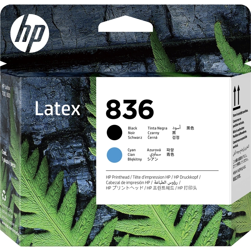 Печатающая головка HP 836 черный/голубой Latex Printhead, 4UV95A ...