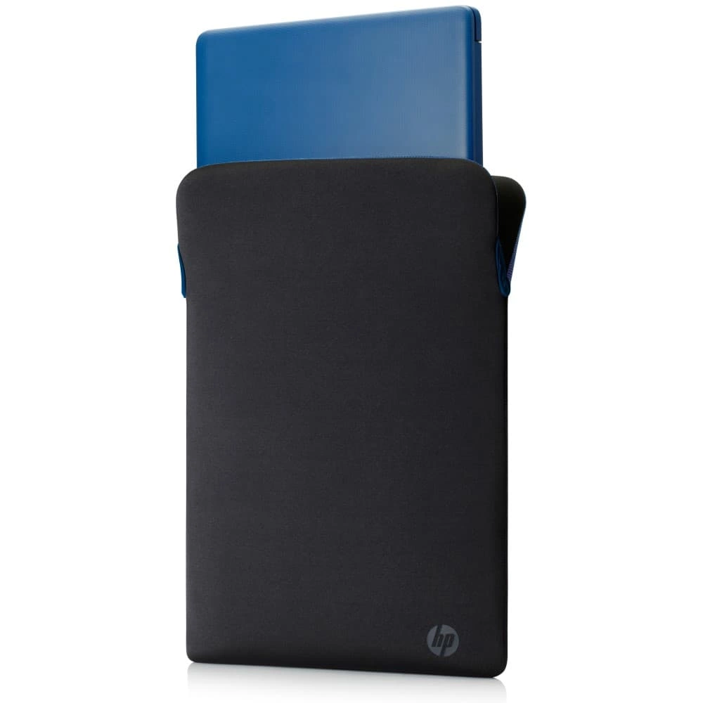 Case HP Protective Reversible 15.6 Black Blue Laptop Sleeve cons 2F1X7AA 1190